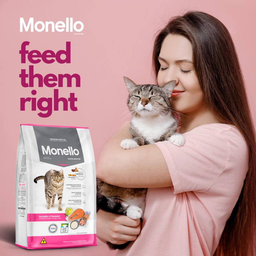 Monello Cat Original Packaging 1kg [All Ages, Hairball, Sterilized ...