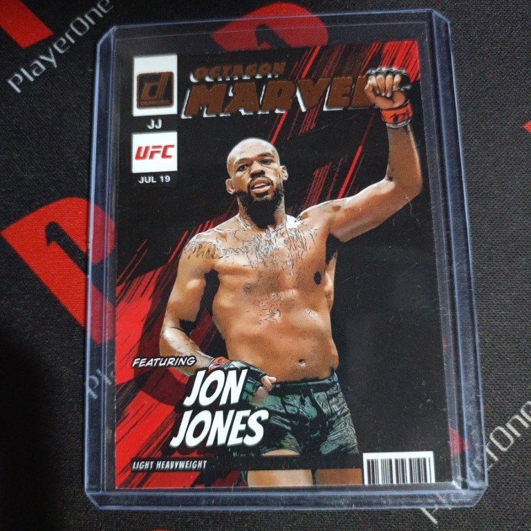 Jon Jones Octagon Marvels UFC Card | Beautiful Insert | MMA | NrMnt ...