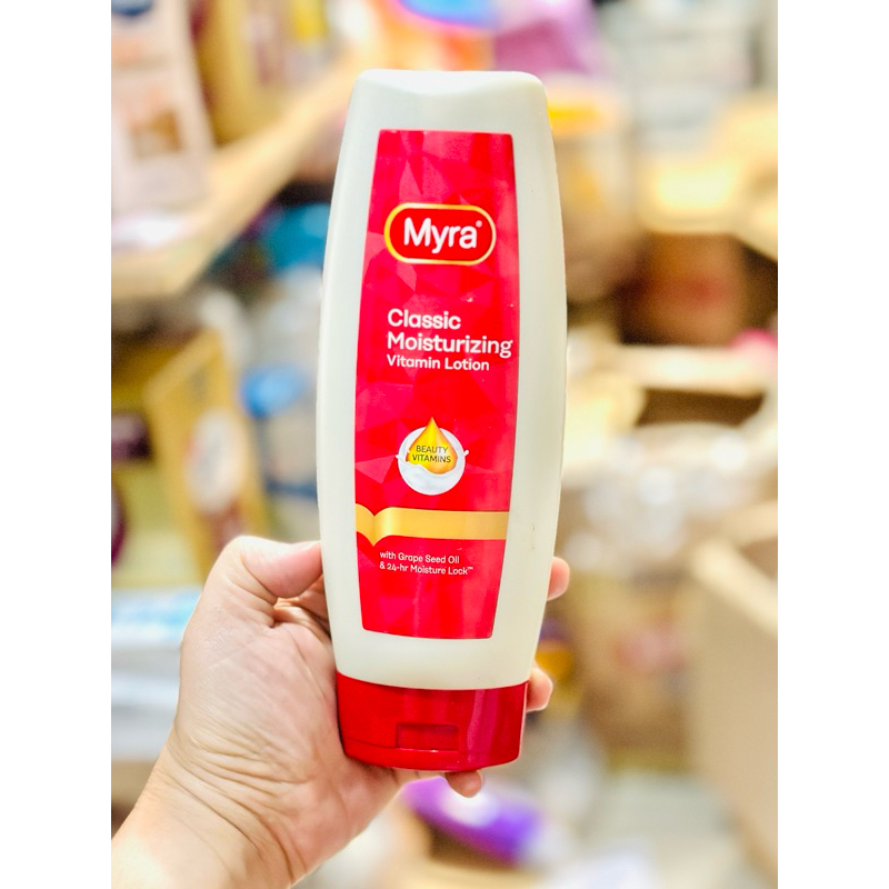 Myra Classic Moisturizing Vitamin Lotion 400ml | Shopee Philippines