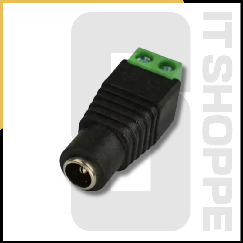 DC plug male/DC female connector High Standard Screw Type sold per ...