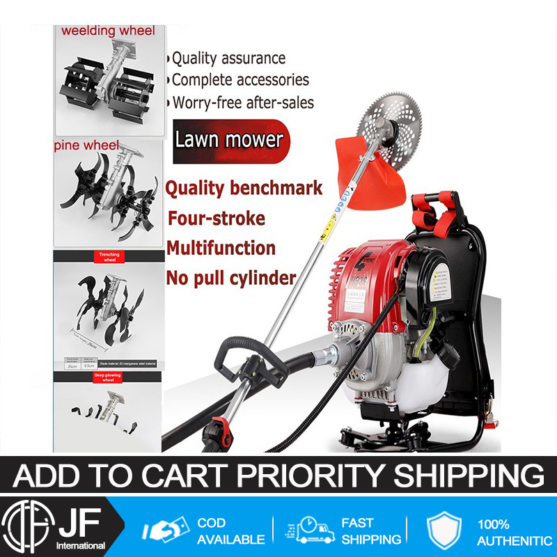 JFmulti-function lawn mower Four-stroke backpack lawn mower 4 stroke ...