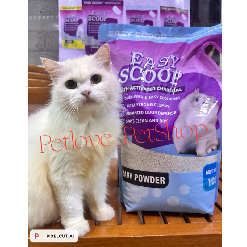 CATTITUDE MARIE WARRIOR POOPTIME PREMIUM EASY SCOOP CLUMPEE ZEN CLEAN ...