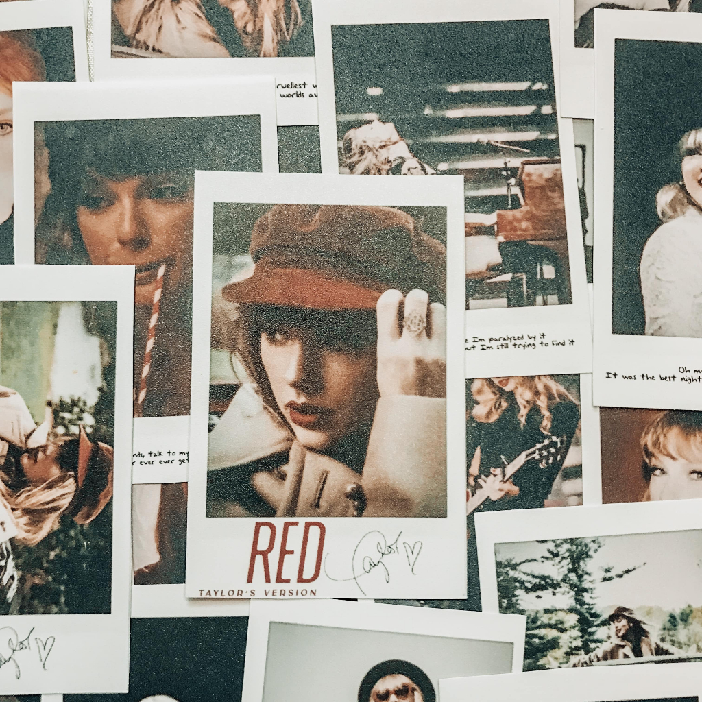 taylor swift red tv fanmade polaroid | ft. reputation | Shopee Philippines