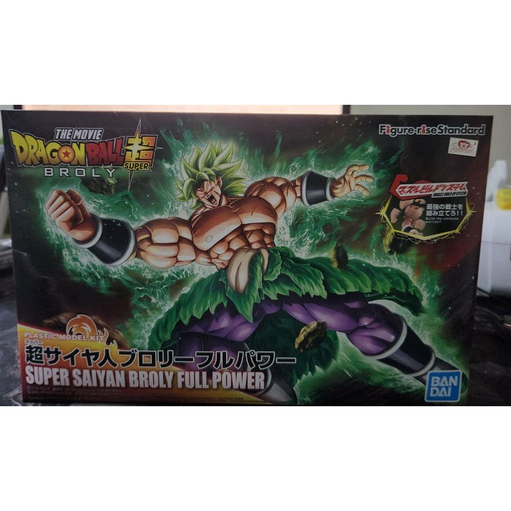 Bandai Figure Rise Standard Super Saiyan Broly Full Power | Shopee ...