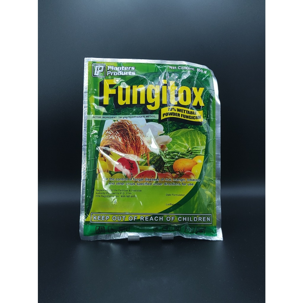 PLANTERS PRODUCTS FUNGITOX 70 WP THIOPHANATE METHYL (100 GRAMS ...