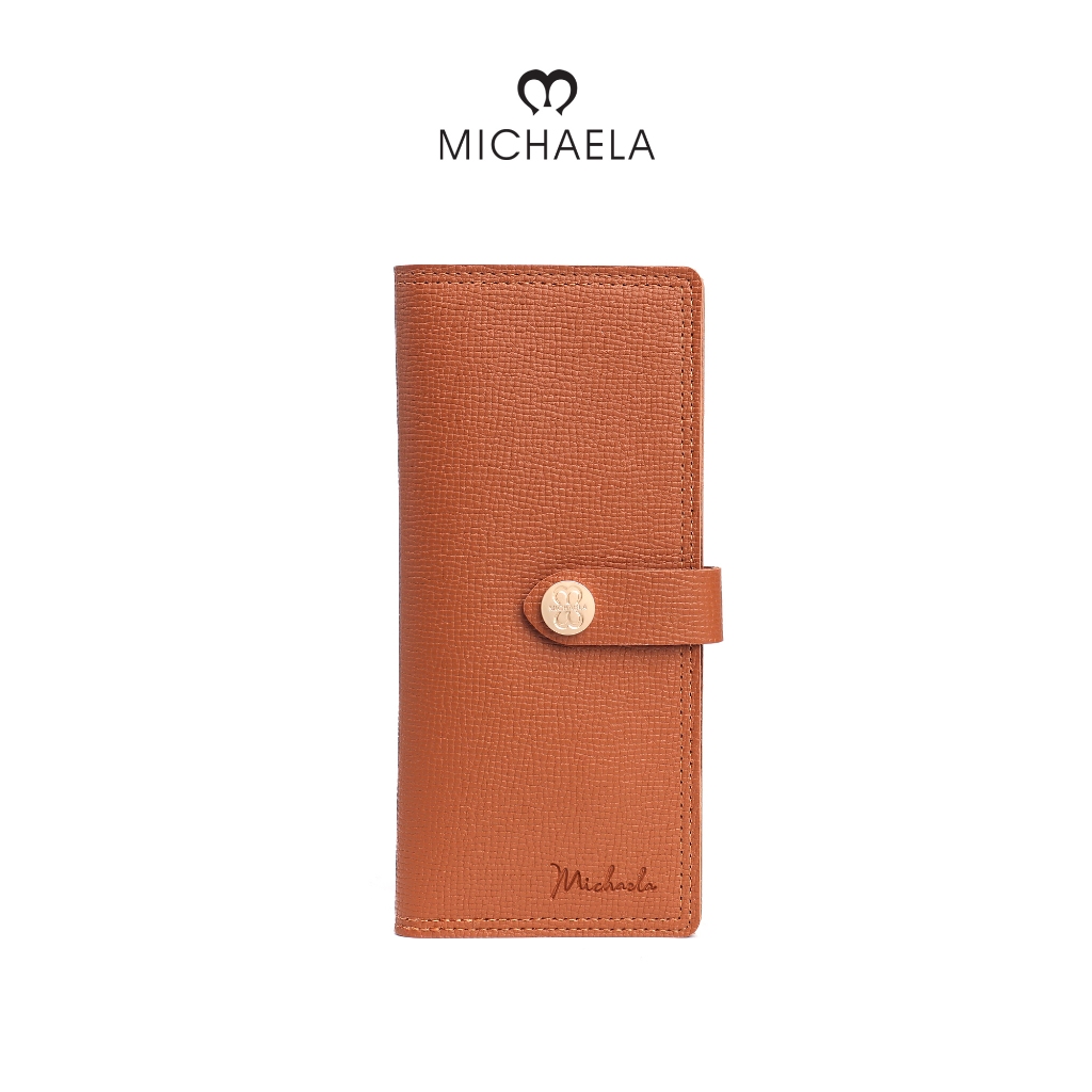 MICHAELA Slim Long Wallet Bifold Card Holders Minimalist Fashion ...