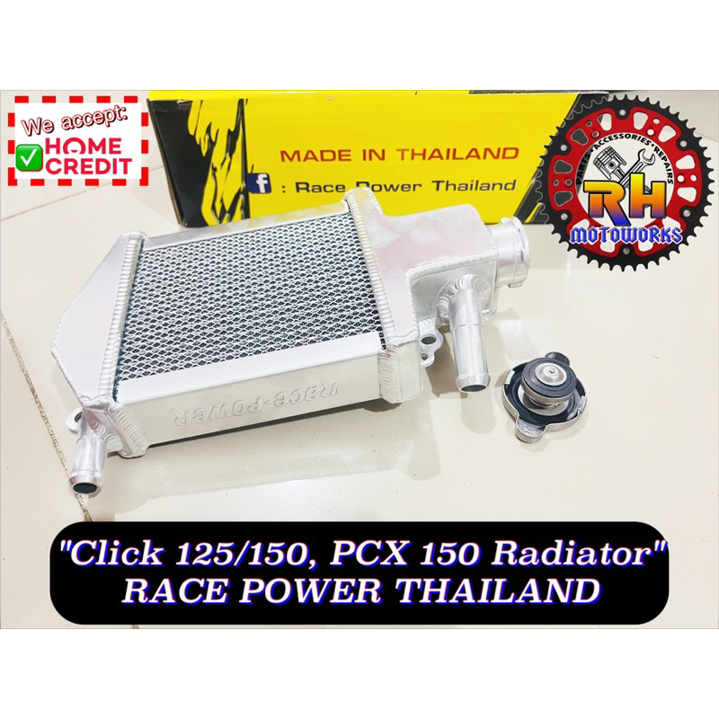 Radiator for Click 125/150, PCX150 (RACE POWER) Thailand with Screen ...