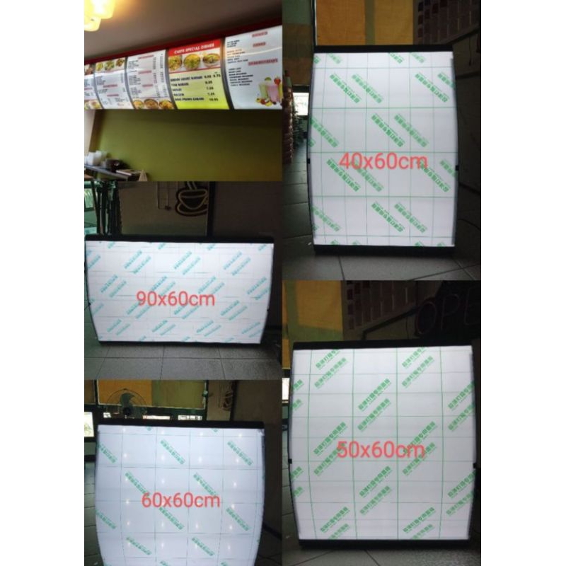 MENU SIGNAGE WITH PRINTED FILM | Shopee Philippines