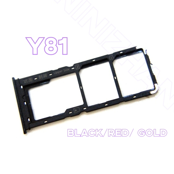For Vivo Y91/Y81 Sim Tray Micro SD Card Holder Slot Part | Shopee ...
