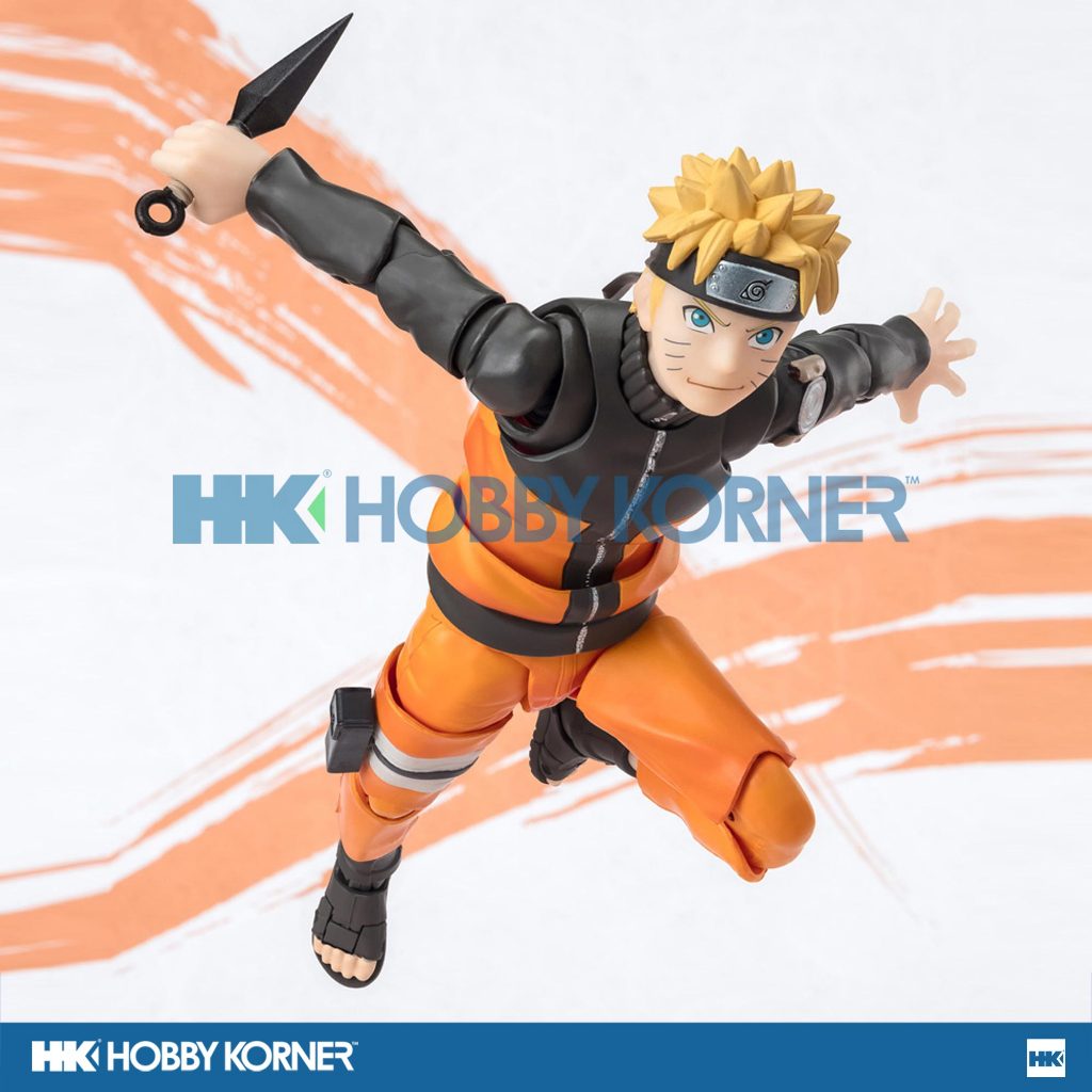 (IN STOCK) BANDAI 66164-7 S.H.Figuarts 6 Inch Scale Naruto Uzumaki ...