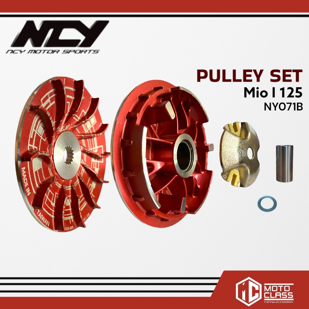 NCY PULLEY SET MIO I 125 BERRY RED (NY071B) | Shopee Philippines