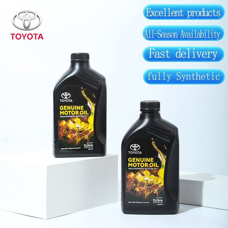 Toyota Genuine Motor Oil 【1L】. SN/CF 5W-30 Fully Synthetic Diesel ...