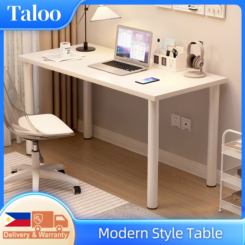 Study Table Wood Computer Tables For Students Office Desk 120/100/80 ...