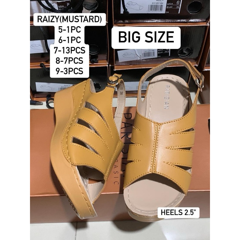 Parisians Basic Sandals heesl 2.5" w/BOX | Shopee Philippines