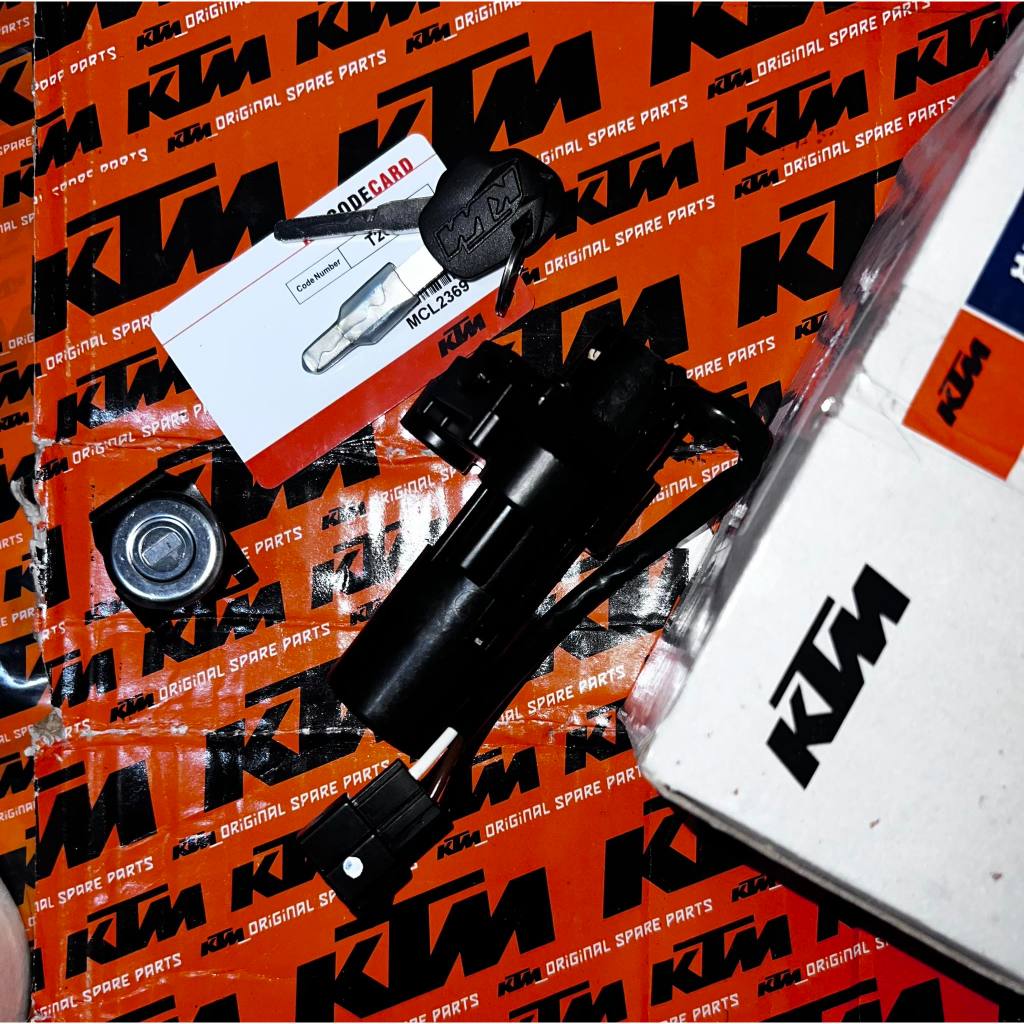 JG232604 KTM LOCK SET IGNITION SWITCH DUKE 200 390 V1 | Shopee Philippines