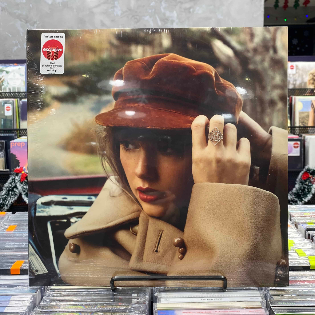 TAYLOR SWIFT Red Taylor's Version Red Target Vinyl | Shopee Philippines