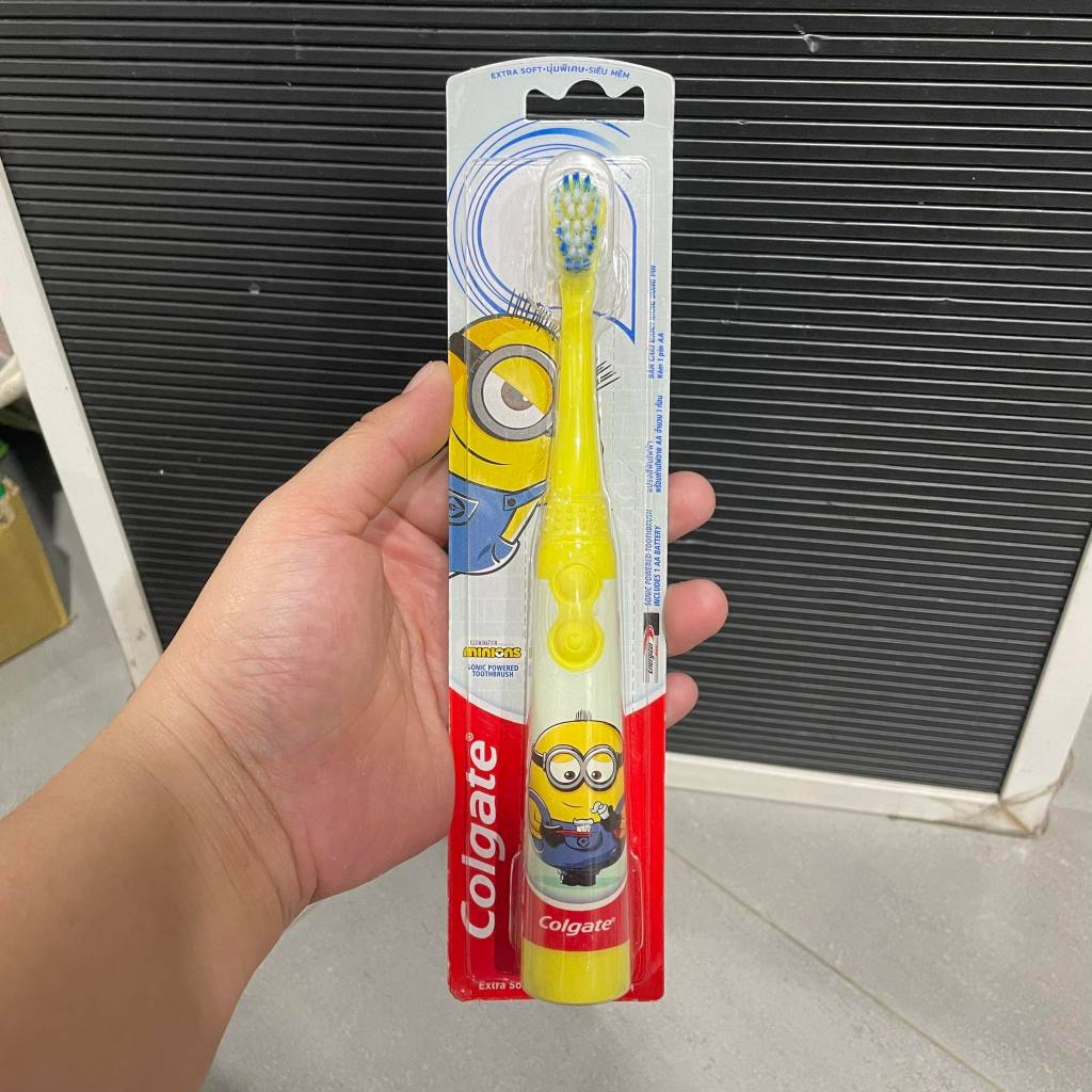 Colgate Kids Minions Battery Electric Toothbrush | Shopee Philippines
