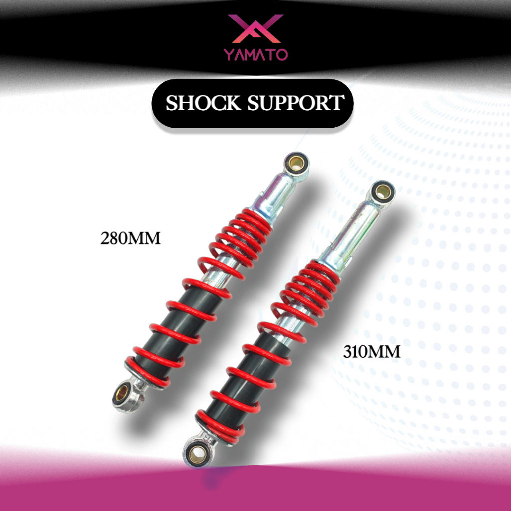 YAMATO MOTORCYCLE 1PC UNIVERSAL SHOCK SUPPORT 310MM/280MM | Shopee ...
