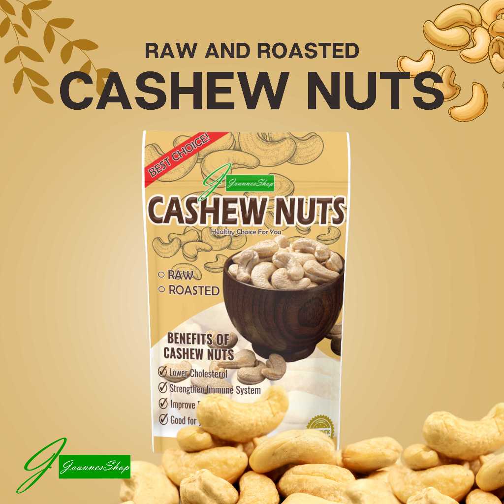 [100 GRAMS] CASHEW NUTS (KASOY) RAW | Shopee Philippines