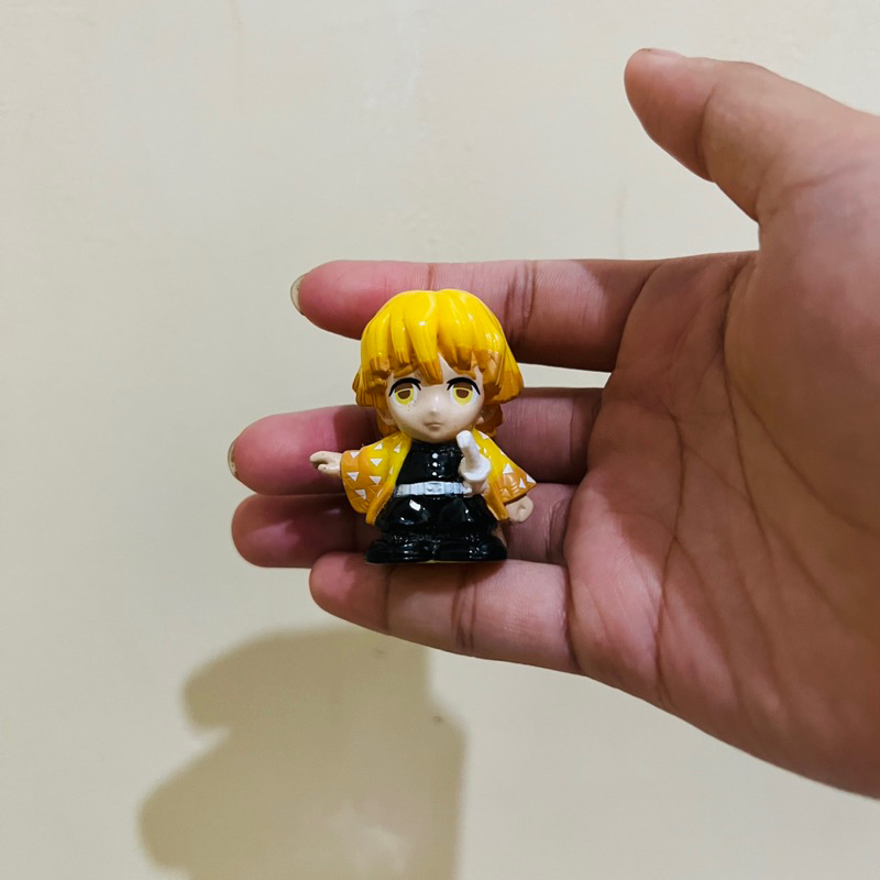(Loose) KIMETSU NO YAIBA DEMON SLAYER AGATSUMA ZENITSU MINI FIGURE ...