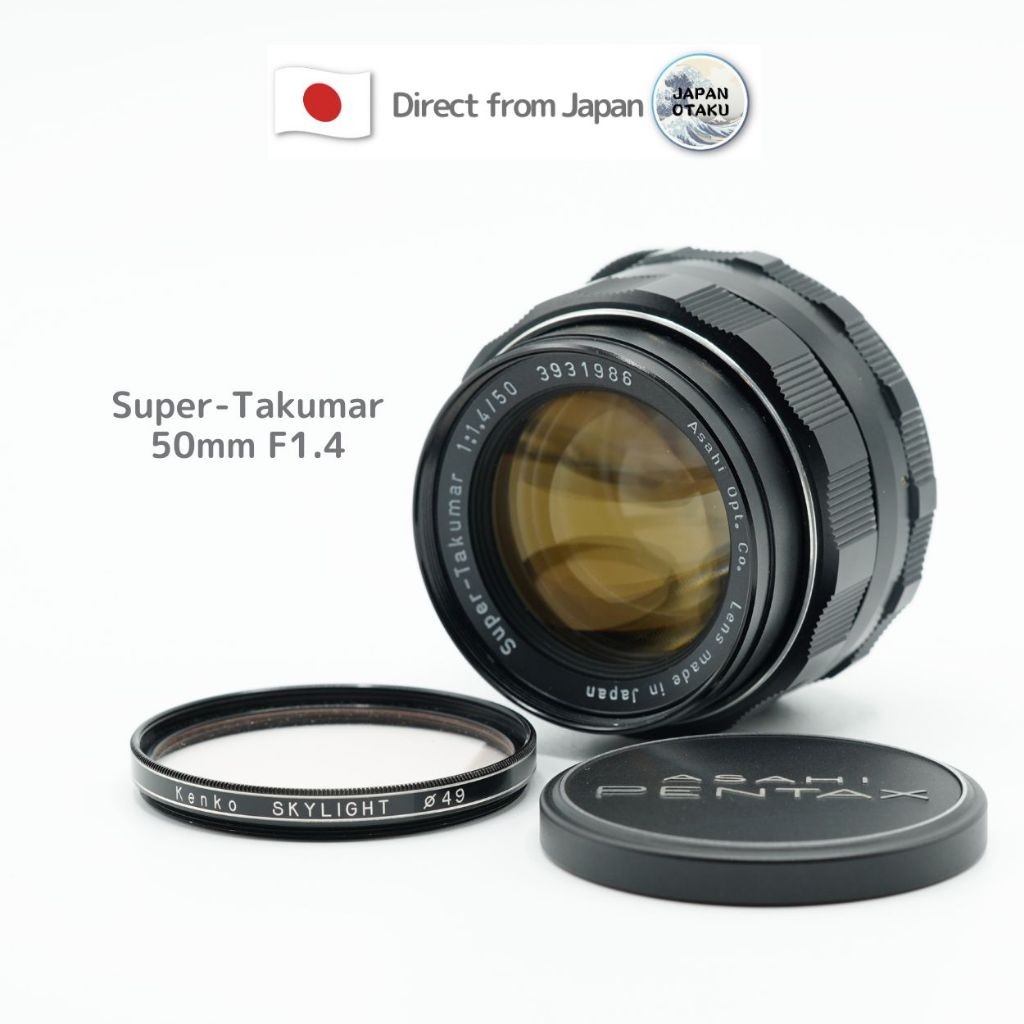 [Used in Japan] " Vintage Lens " Super Takumar 50mm f/1.4 Pentax ...