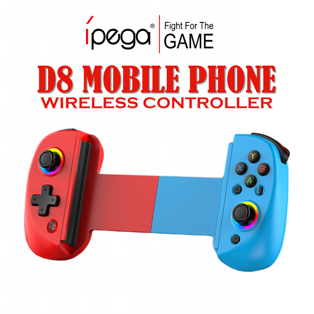 Ipega D8 Telescopic Wireless Mobile Phone Game Controller For Android, Os, N.S. And Pc | Shopee ...