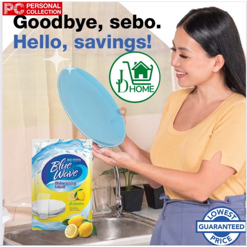 BLUE WAVE LEMON DISHWASHING LIQUID 200ML | Shopee Philippines