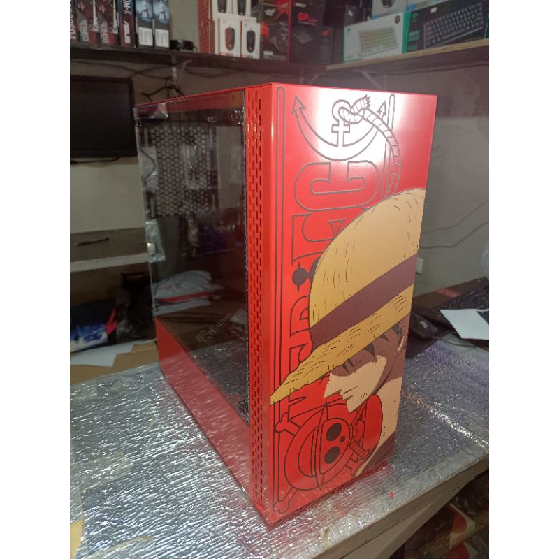 MK Gaming One-piece ATX casing Red | Shopee Philippines