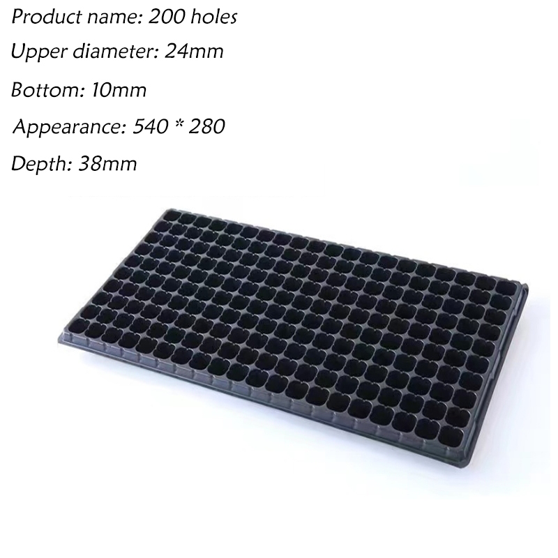 Seedling Tray 32/50/72/105/128 Holes Garden Starter Trays Strength Seed ...