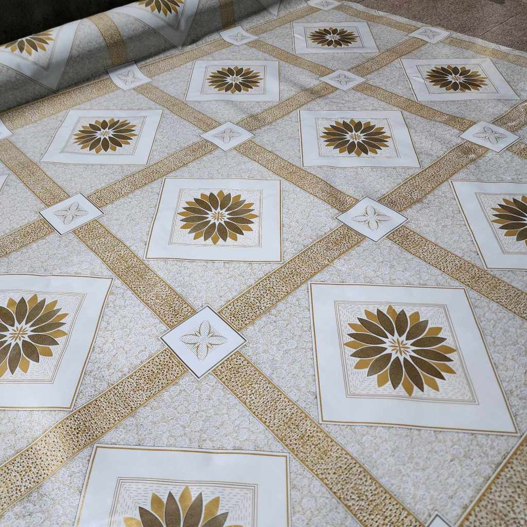 Classic and Modern Design Collection Rubberized Linoleum Floor Mat ...