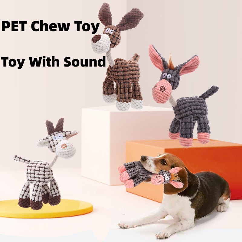 Dog Chew Toy Dog Toy With Sound Dog Toys For Large Dogs Pets Supplies ...