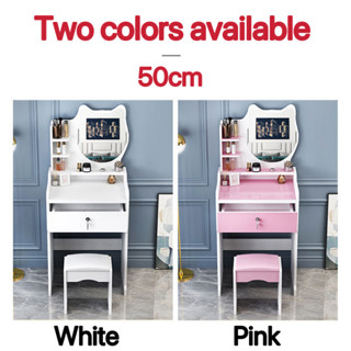 European-Style Vanity Table With Mirror Make Up Vanity Mirror Dresser ...