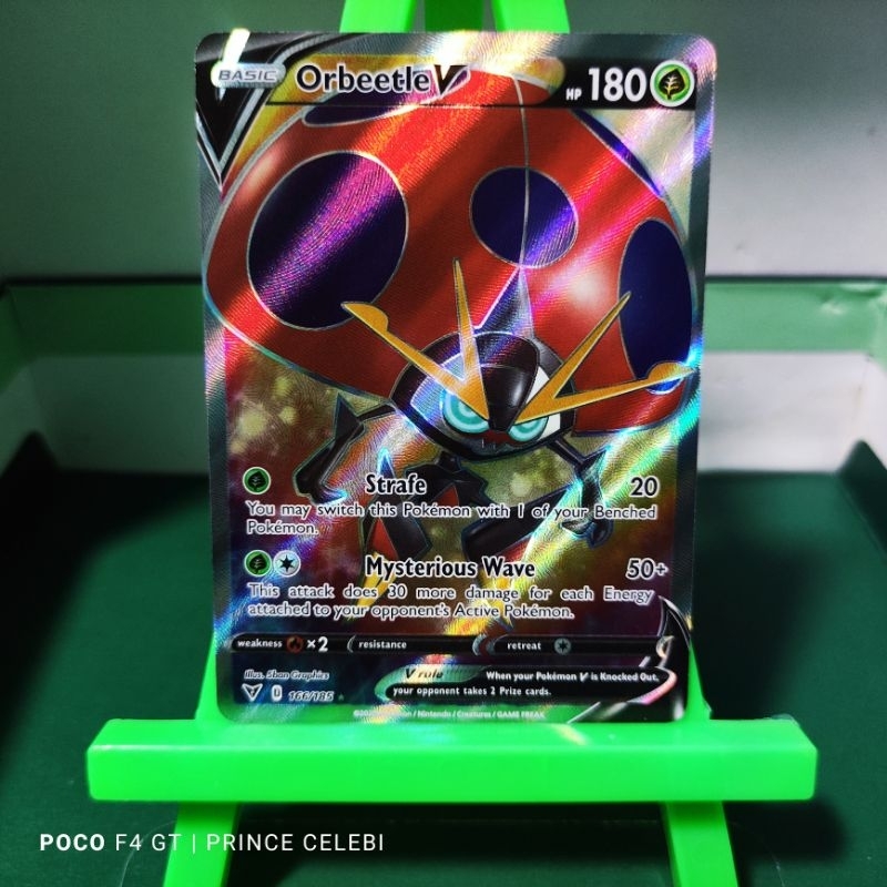 Pokemon TCG - Orbeetle V Full Art | Shopee Philippines