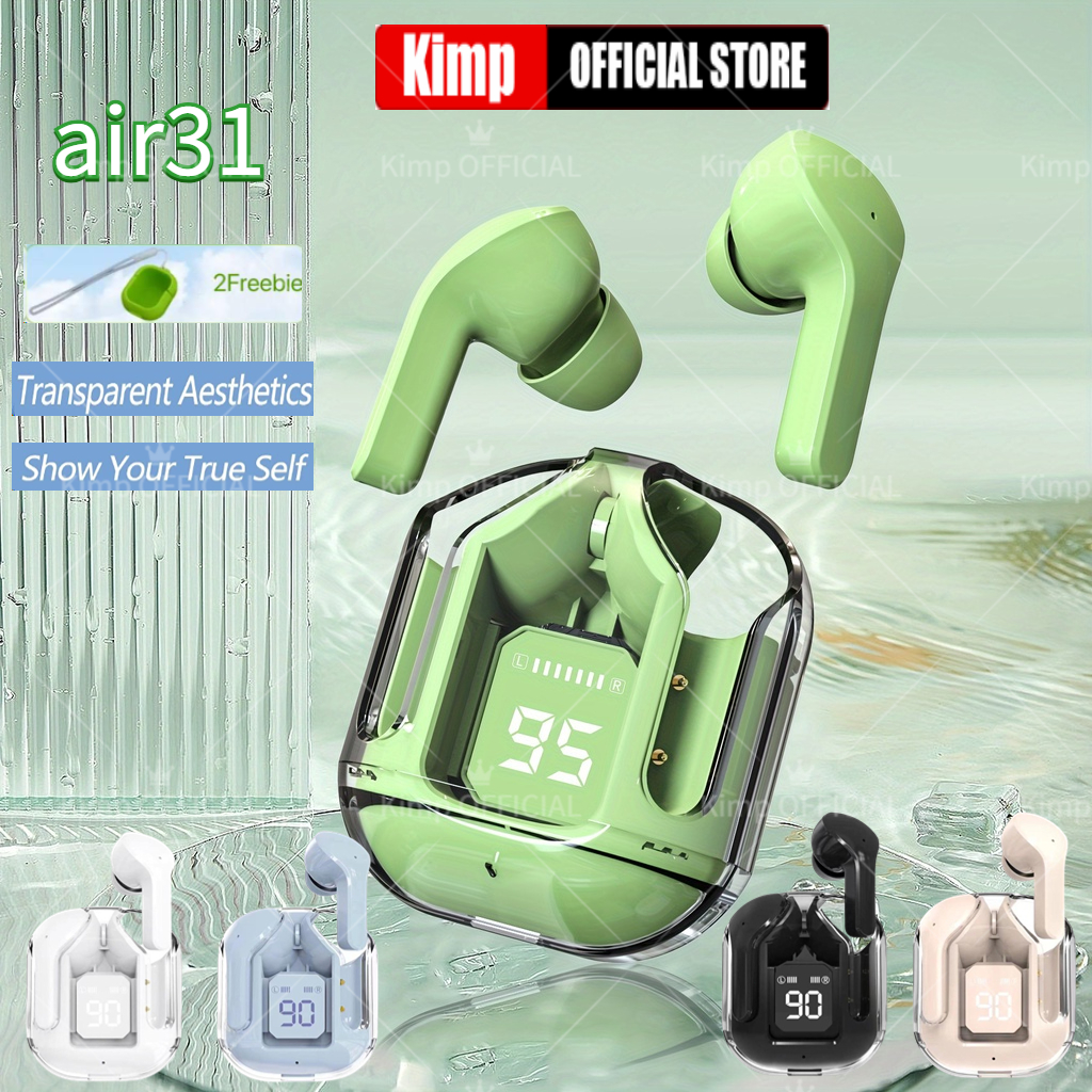 KY8 Earbuds Wireless Bluetooth 5.0 Headphones Sport Gaming Headsets ...