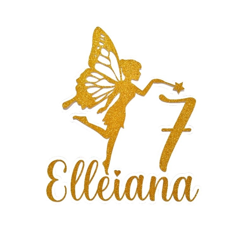 Personalized / Customized Cake Topper with Acetate Backing (Mirror or ...