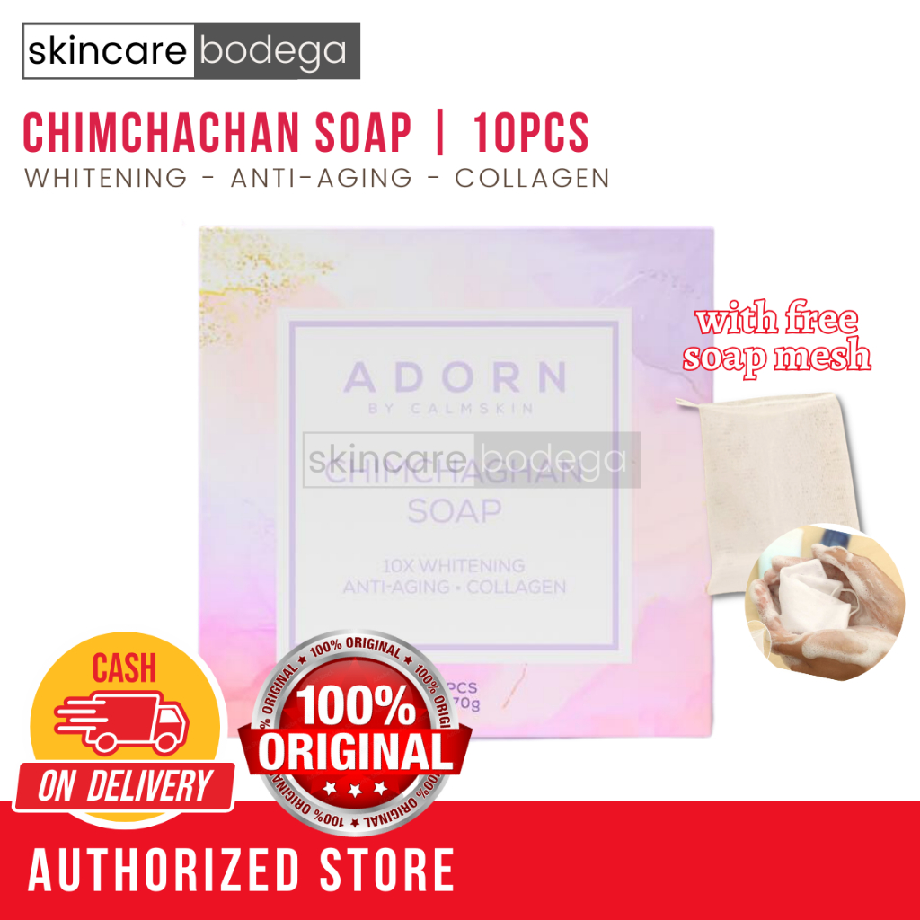 ADORN SOAP BY CALMSKIN [SOLD PER BOX-10PCS] | Shopee Philippines