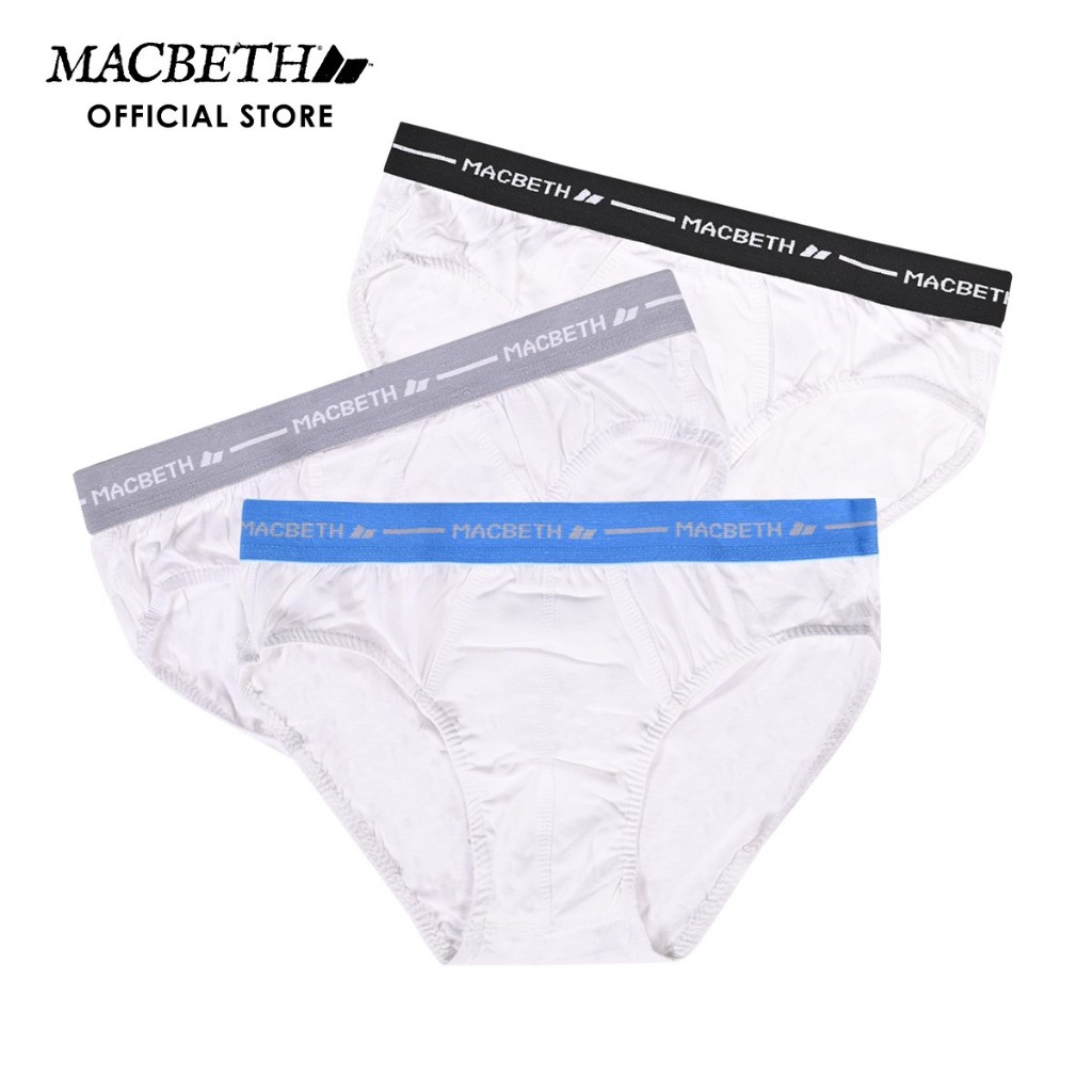 Macbeth Men's Underwear - Hipster Brief 3 in 1 Pack ( M00P ) | Shopee ...