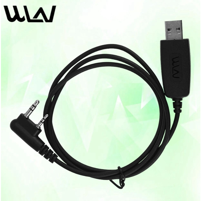 WLN KD-C1 KD-C1 Plus KD-UV1 Two Way Radio 2 Pin USB Programming Cable ...