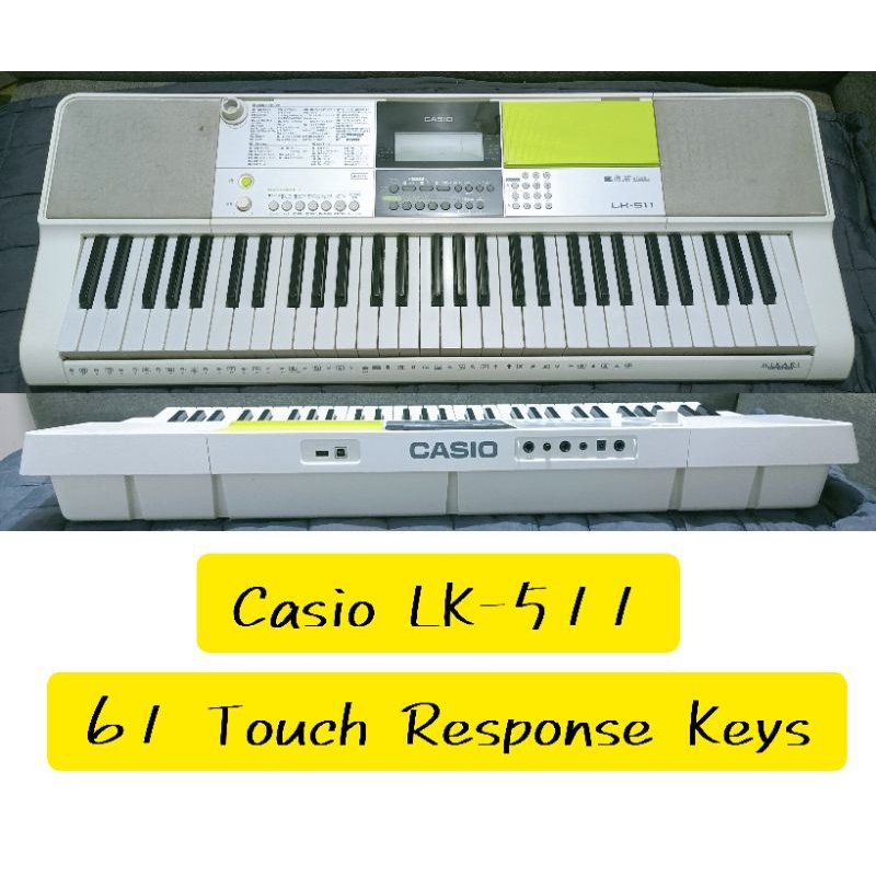Casio LK-511 (Touch Response) | Shopee Philippines