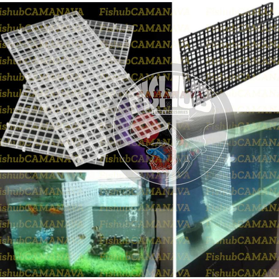 Aquarium Grid Divider Tray I Coral Rack | Plastic Divider | Egg Crate ...