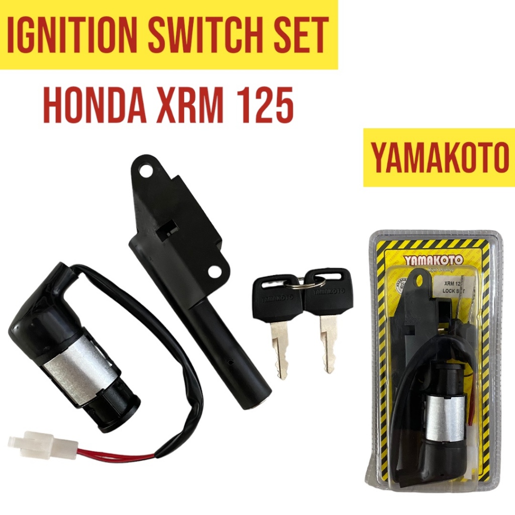 YAMAKOTO 1 Set Motorcycle Ignition Switch XRM 125 Ignition Switch ...