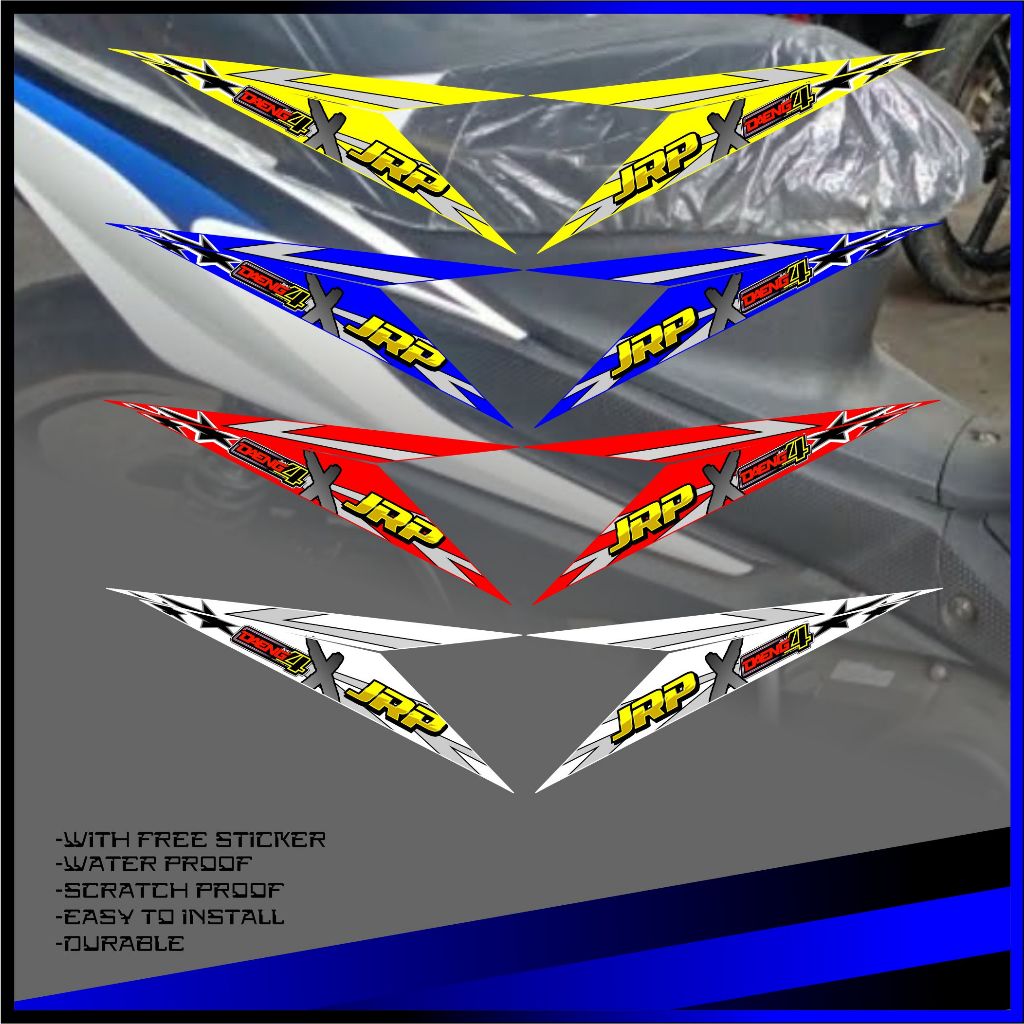 Rusi Delta 125 & 110 Stikcer SIDE COVER durable and high quality ...