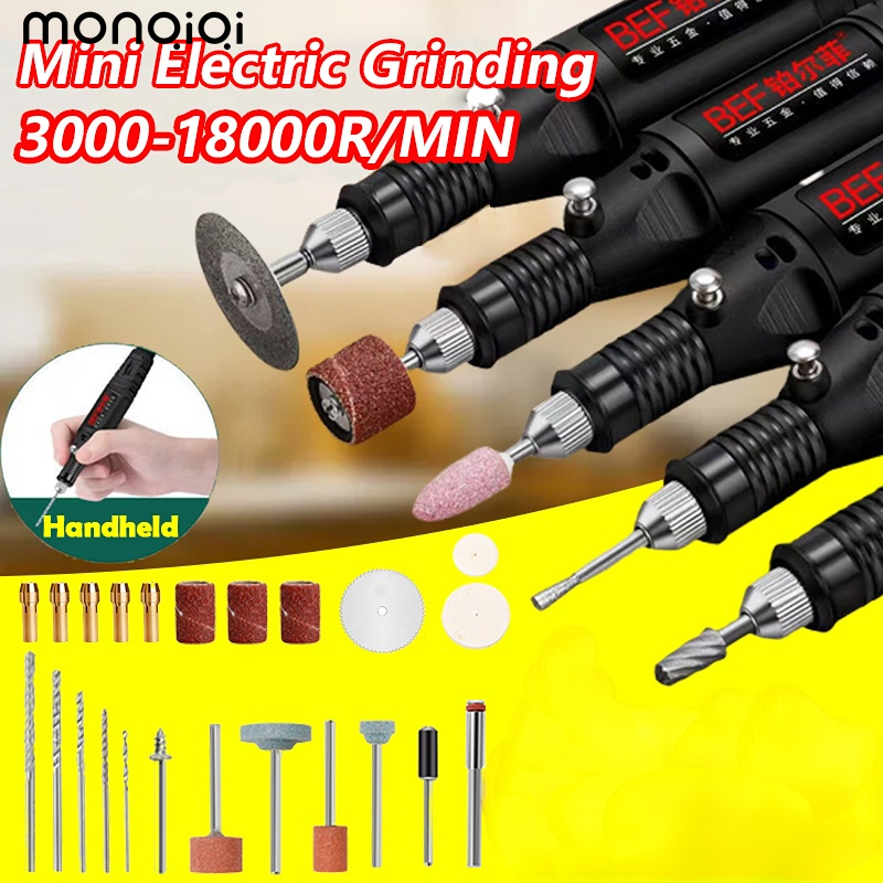 Professional Mini Electric Grinding Set 25 PCS 12V DC Drill Grinder ...