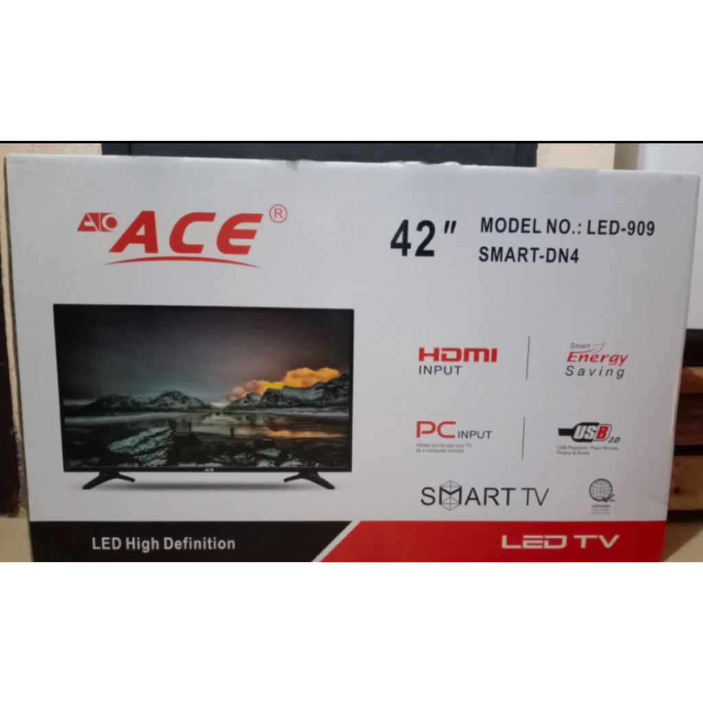 Brand new ACE SMART TV 42 inch television | Shopee Philippines