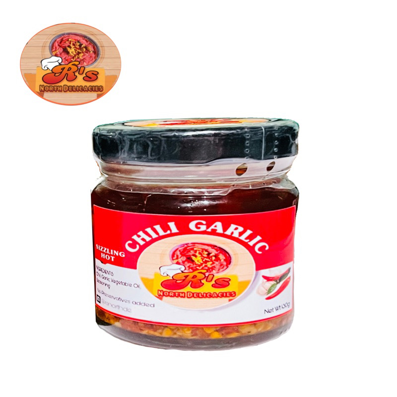 RSSHOPS Chili Garlic Sauce Oil PURE hot or Crispy 120/220ml Instant ...