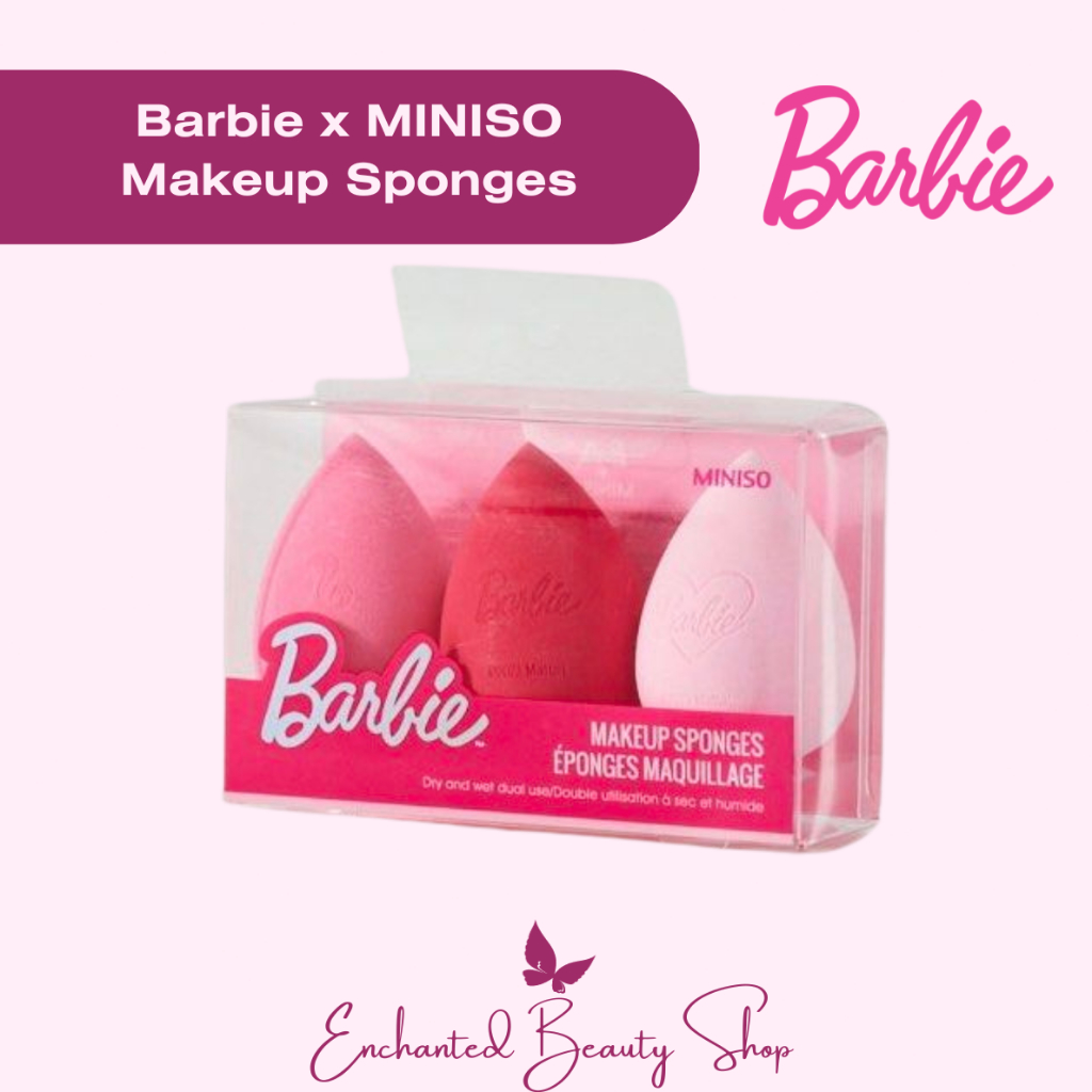 Barbie x MINISO Makeup Sponges Beauty Blender | Shopee Philippines