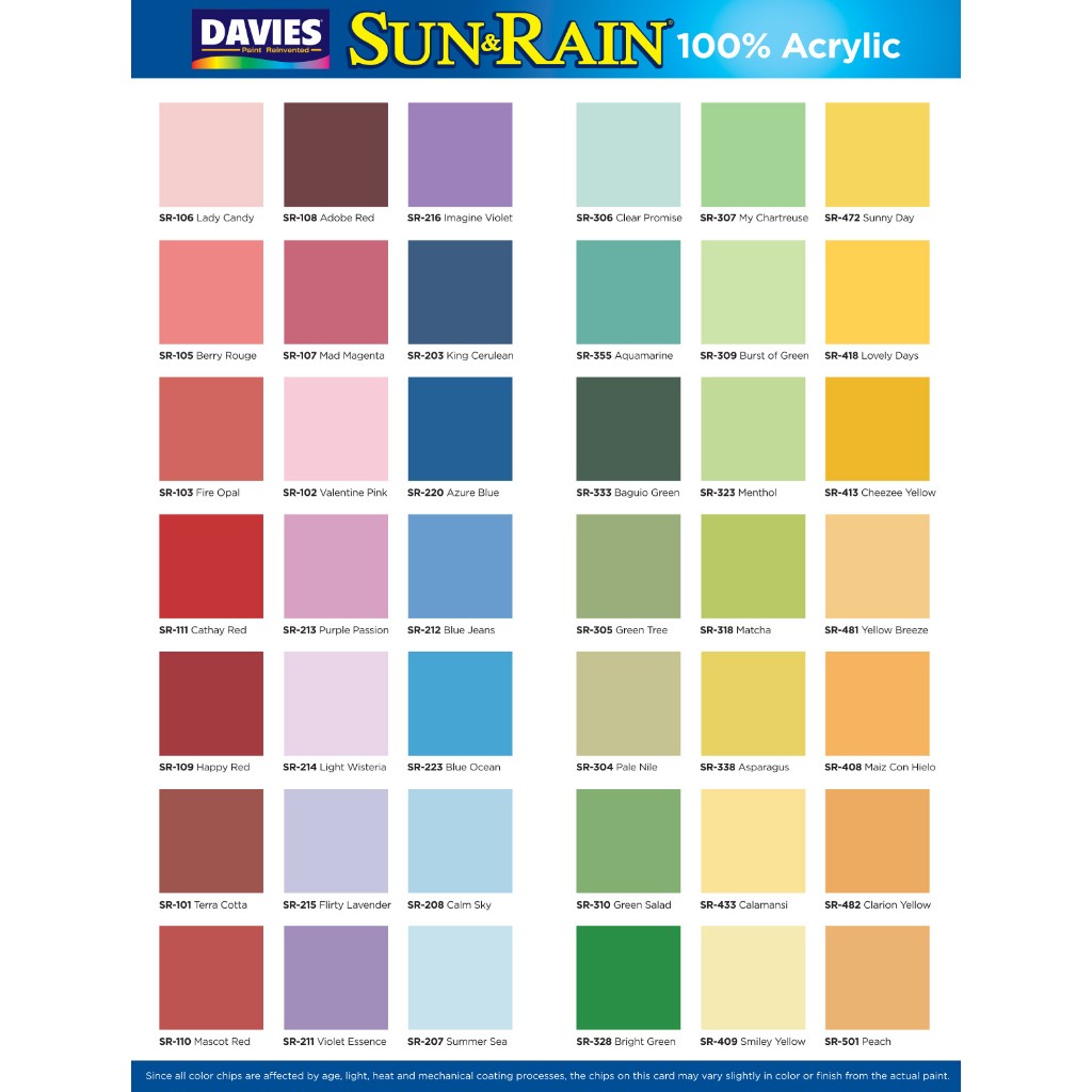 Davies Sun & Rain Elastomeric Waterproofing Paint - 4L | Shopee Philippines