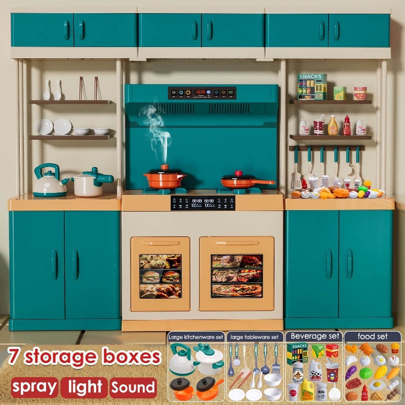 Kitchen Set For Kids Cooking Set Toys For Girl Kitchen Toys For Girls ...