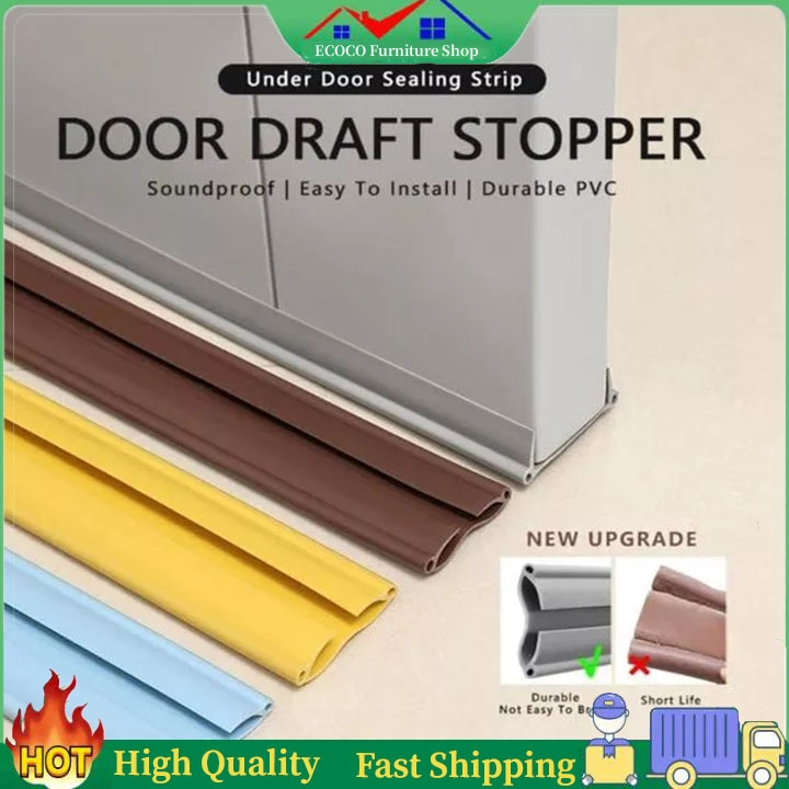 Door bottom sealing strip gap windshield waterproof door edge stickers ...