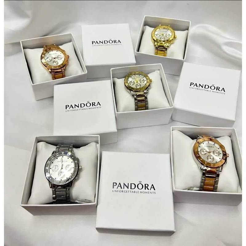PREMIUM PANDORA WATCH | with box & paper bag | Shopee Philippines